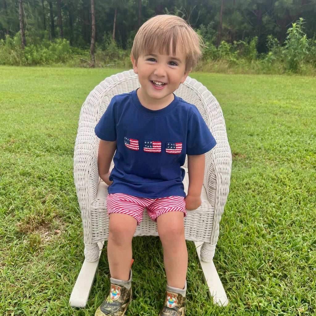 Patriotic - Ready to Ship – Sweet Peach Smocks, LLC.