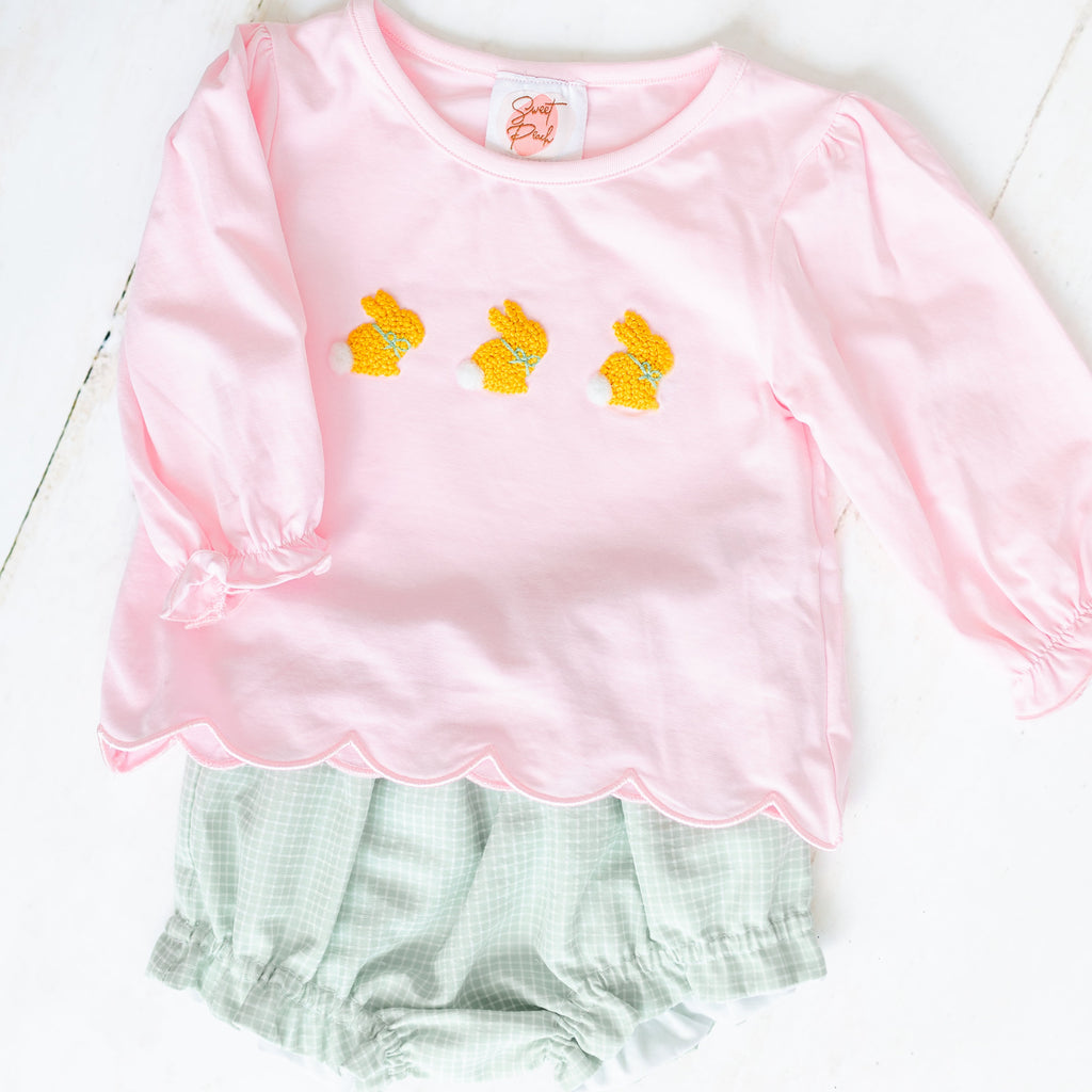 Here Comes Peter Cottontail Collection - Girl Diaper Set – Sweet Peach ...